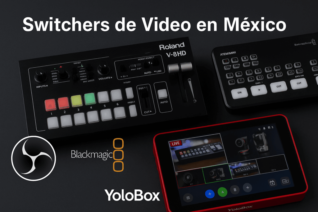 Switchers de Video para Streaming en 2025: Atem Mini, Roland, Yololiv y ...